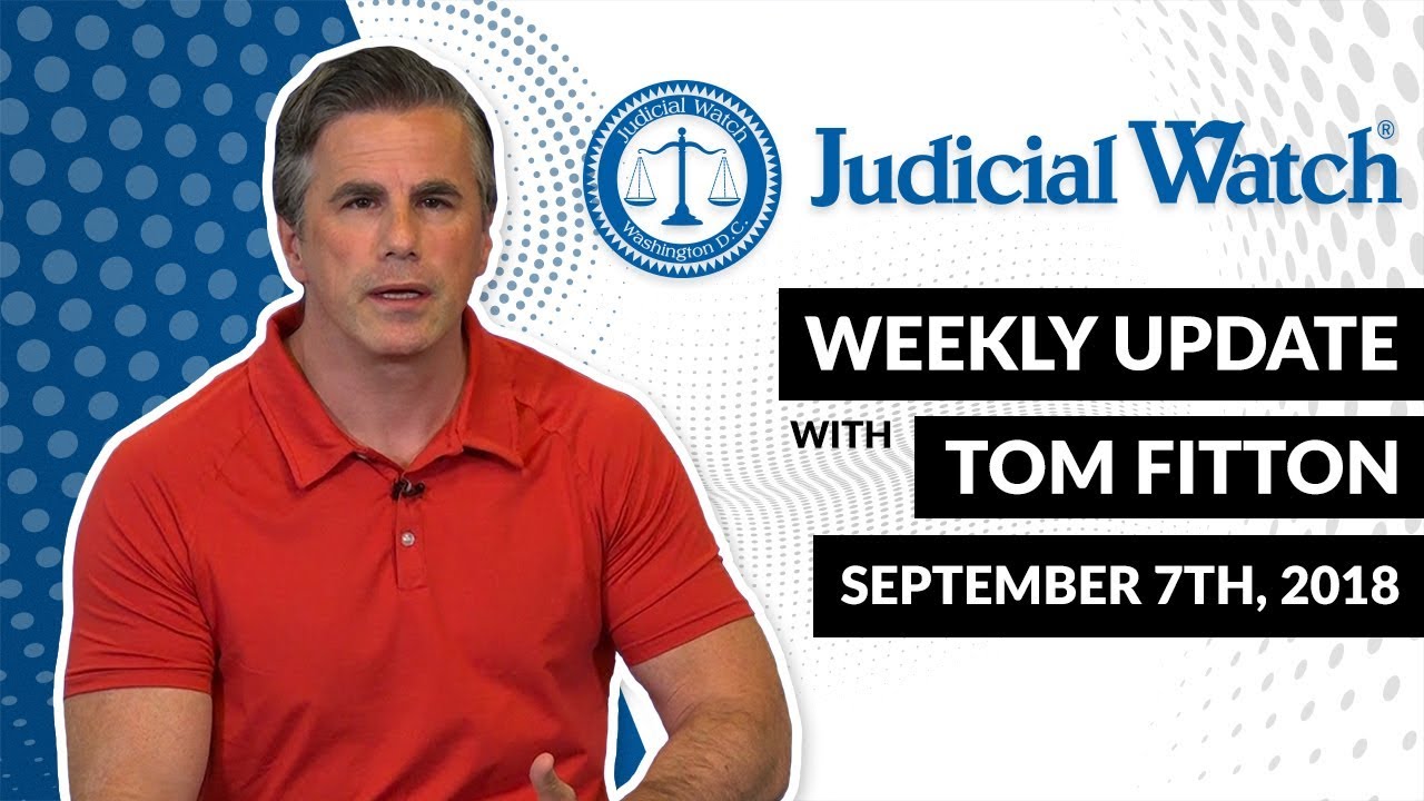 Tom Fitton’s Weekly Update – Deep State Sedition against Trump ...