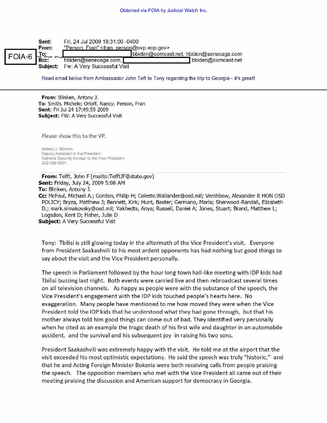 JW v National Archives add records 1 01432 pgs 19-20 | Judicial Watch