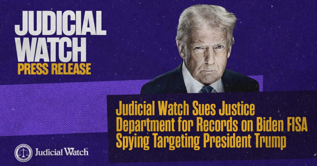 Judicial Watch Files $30 Million Wrongful Death Lawsuit against U.S. Government on behalf of ...