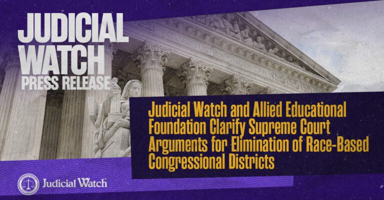 Judicial Watch: Federal Appeals Court Argument Set in Civil Rights Lawsuit of High School ...